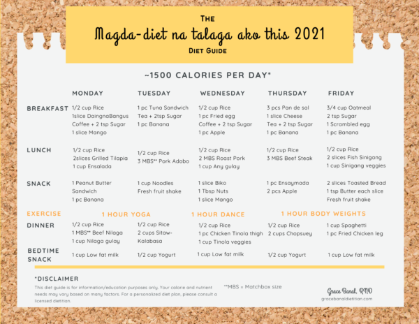 Meal Plans for Busy Pinoys - Grace Banal, Dietitian